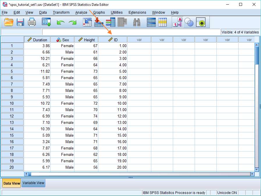 Create ID Number In SPSS Quick SPSS Tutorial
