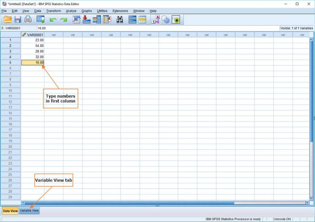 How To Define Variables In Spss Easy Spss Tutorial