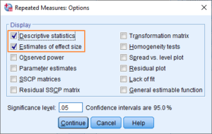 Repeated-Measures ANOVA in SPSS, Including Interpretation - Easy SPSS Tutorial