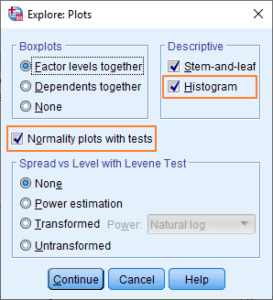 Test for Normality in SPSS - Quick SPSS Tutorial
