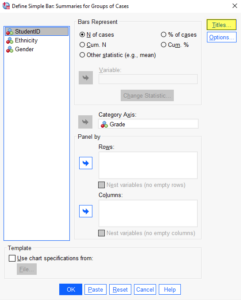 How to Create a Bar Chart in SPSS - EZ SPSS Tutorials