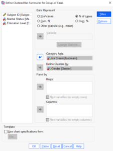 How to Create a Clustered Bar Chart in SPSS - EZ SPSS Tutorials