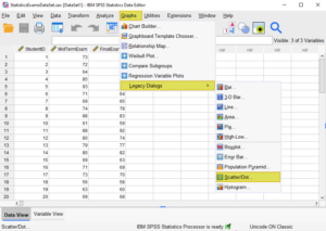 How to Create a Scatter Plot in SPSS - EZ SPSS Tutorials