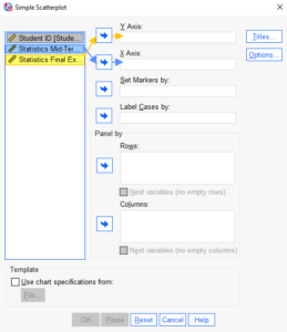 How to Create a Scatter Plot in SPSS - EZ SPSS Tutorials