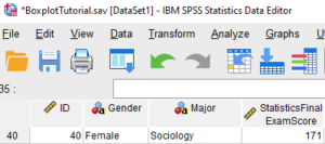 How to Create and Interpret a Boxplot in SPSS - EZ SPSS Tutorials