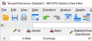 How to Create and Interpret a Boxplot in SPSS - EZ SPSS Tutorials
