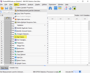 Sorting Data in SPSS - EZ SPSS Tutorials