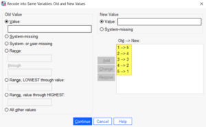 How to Reverse Score Items in SPSS - EZ SPSS Tutorials