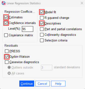 Simple Linear Regression in SPSS, Including Interpretation - EZ SPSS Tutorials