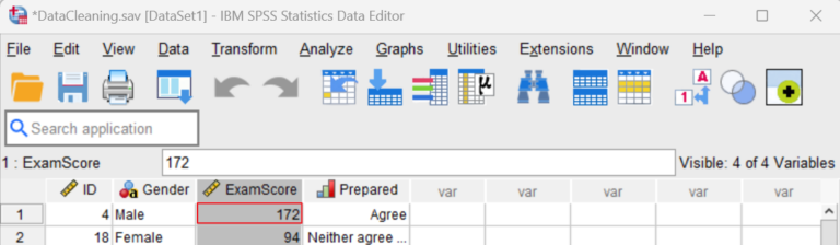 How To Clean Data In Spss Ez Spss Tutorials 2891